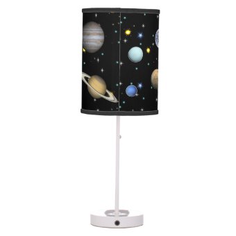 Designer Solar System Lamp! Table Lamp | Zazzle