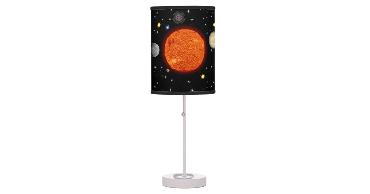Designer Solar System Lamp! Table Lamp | Zazzle