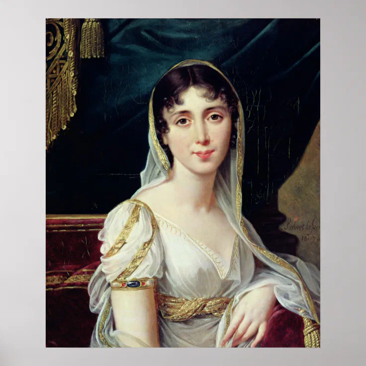 Desiree Clary Queen of Sweden, 1807 Poster | Zazzle