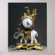 Desk clock poster | Zazzle