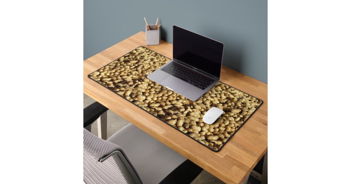 Desk Mat - Pile of Peanuts | Zazzle