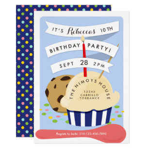 Dessert Party Invitations | Zazzle