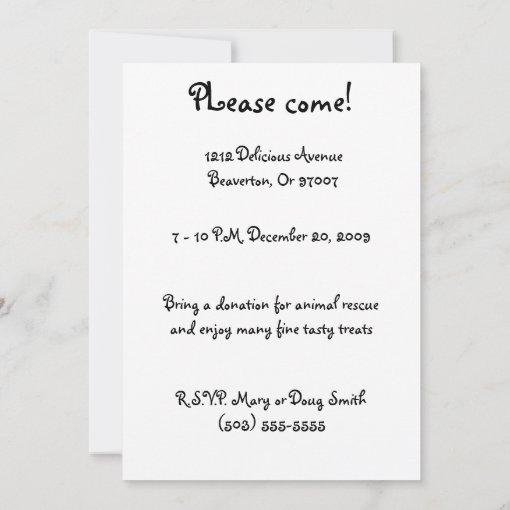 Dessert Party Invitation template | Zazzle