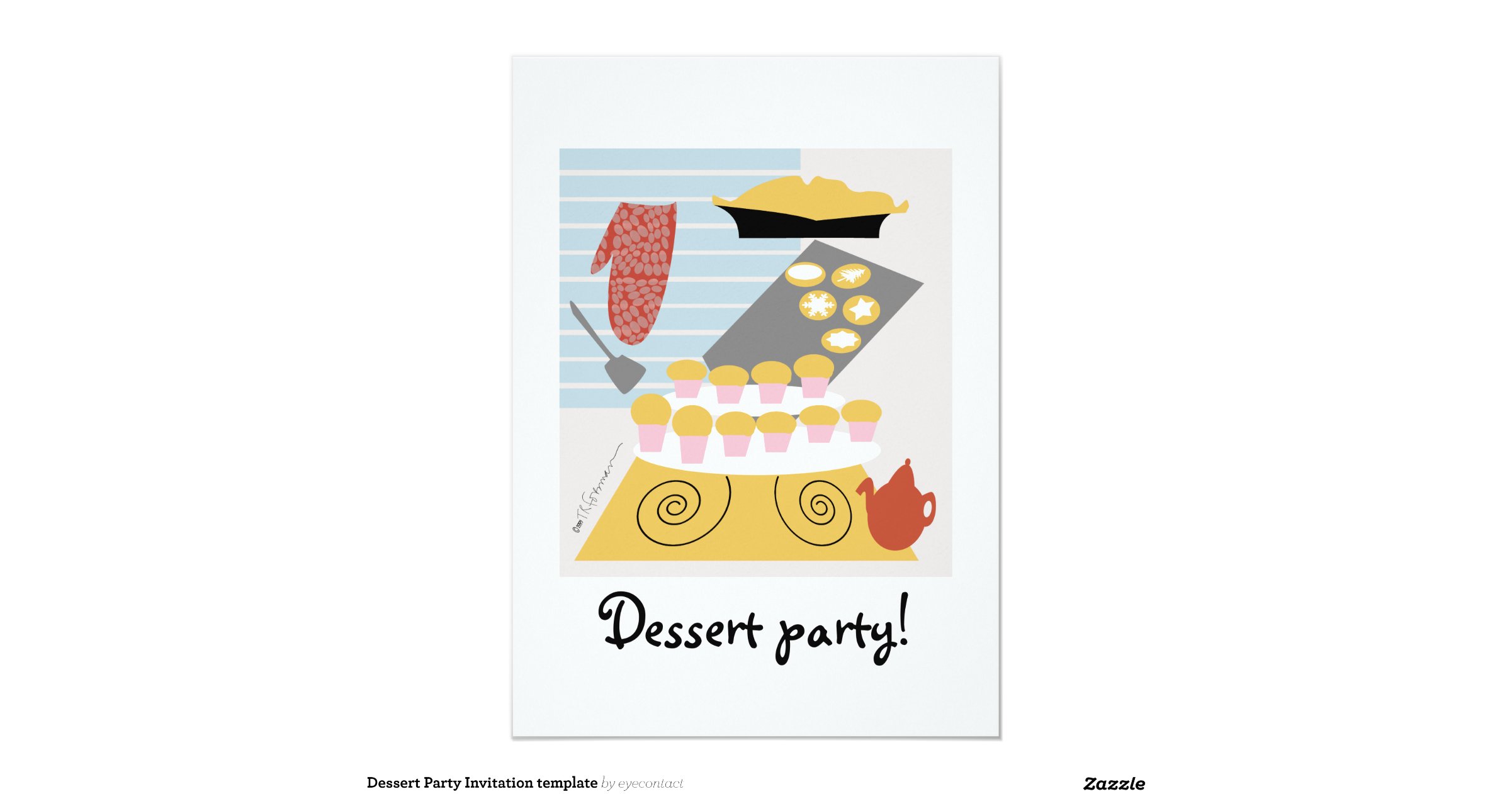 Dessert Reception Invitation Wording