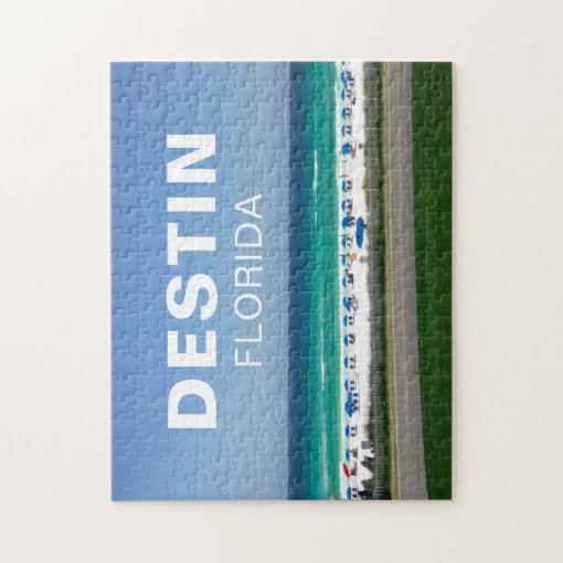 Destin Florida Beach Photography Seaside Jigsaw Puzzle | Zazzle