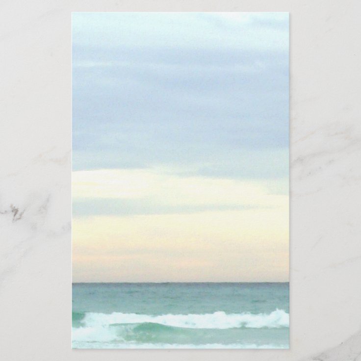 Destin Ocean Stationary Stationery | Zazzle