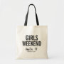 Destination Girls Weekend Tote Bag | Zazzle