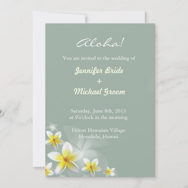 Destination Wedding Invitation | Zazzle