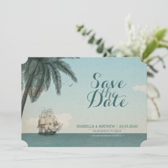 Destination Wedding Save the Date | Zazzle
