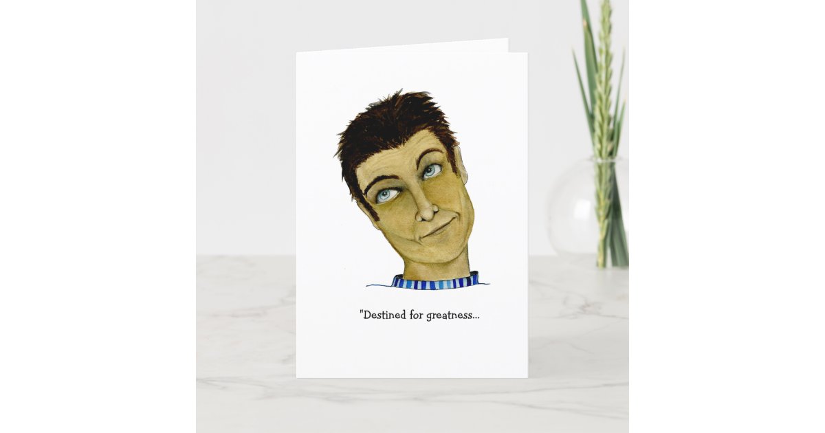 Destined for Greatness Card | Zazzle