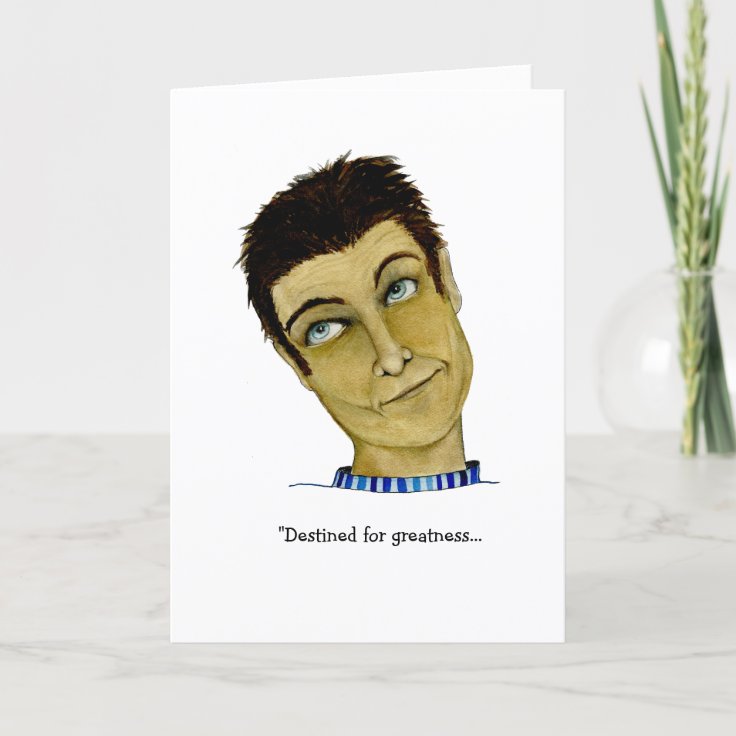 Destined for Greatness Card | Zazzle