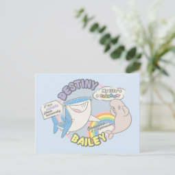 Destiny & Bailey Comic Graphic Postcard | Zazzle