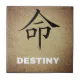 Destiny Chinese Character Ceramic Tile | Zazzle