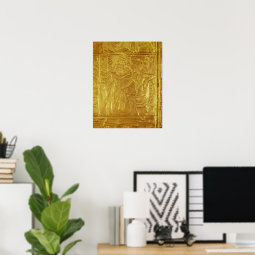 Detail from the Golden shrine Poster | Zazzle