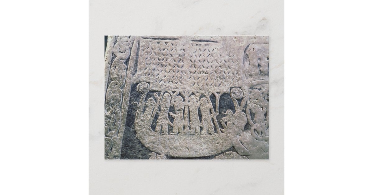 Detail of a picture stone postcard | Zazzle