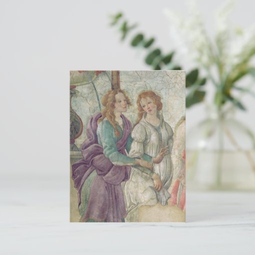 Detail of Venus and the Graces Postcard | Zazzle