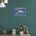 Detailed Map of the Island Poster | Zazzle