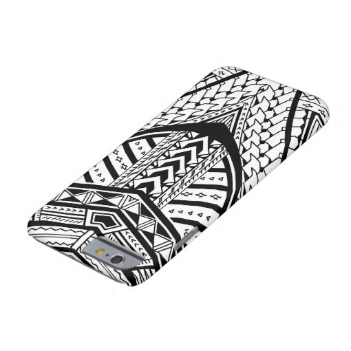 Detailed Samoan tribal tattoo pattern Case-Mate iPhone Case | Zazzle