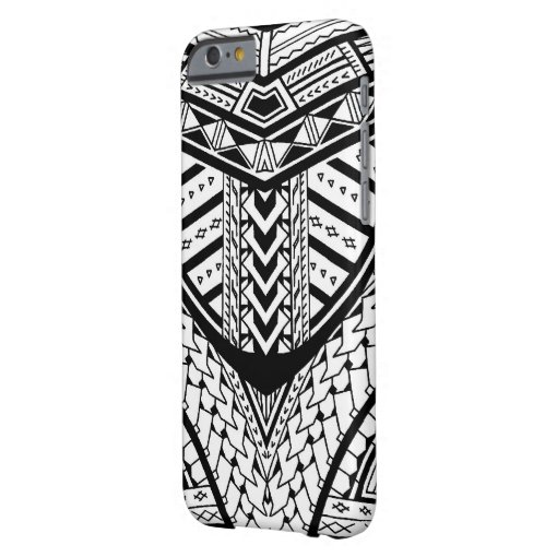 Detailed Samoan tribal tattoo pattern Case-Mate iPhone Case | Zazzle