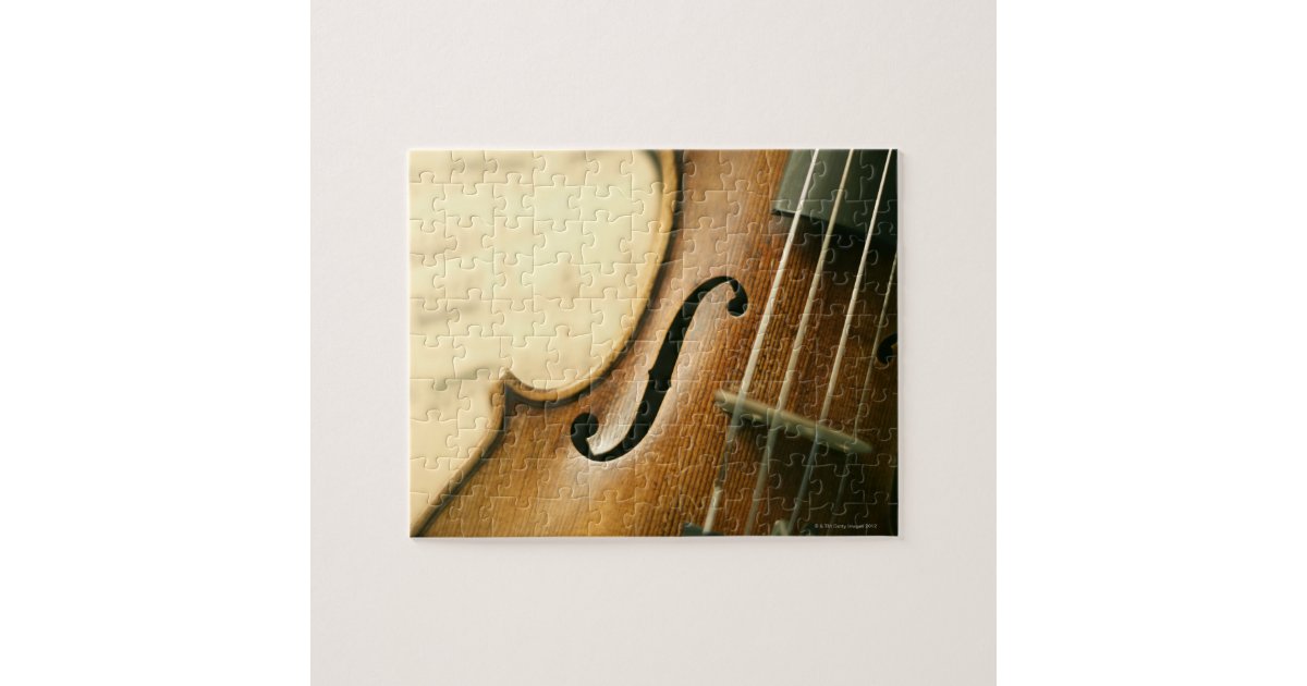 Detailed Violin Jigsaw Puzzle | Zazzle.com
