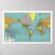 Detailed WWII World Map 1942 Poster | Zazzle
