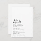 Details Card | Zazzle