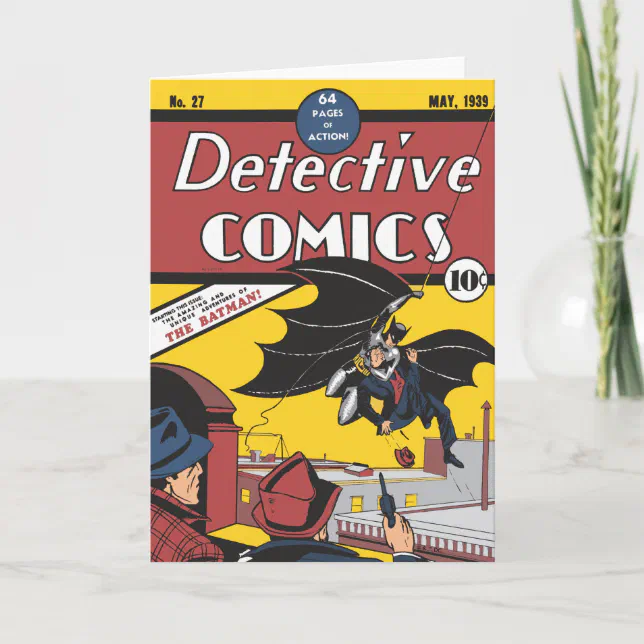 Detective Comics #27 Card | Zazzle