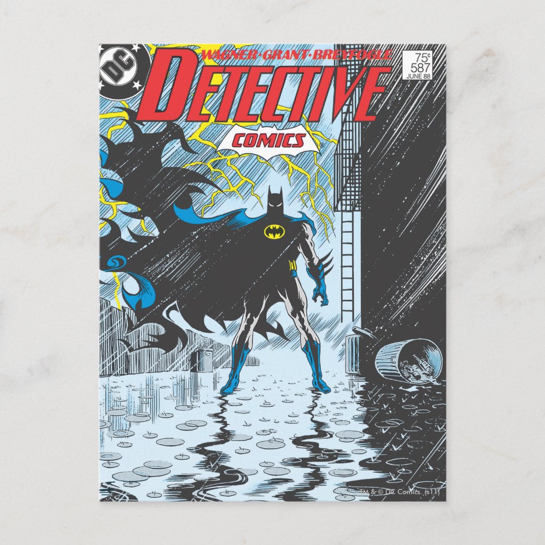 Detective Comics #587 Postcard | Zazzle