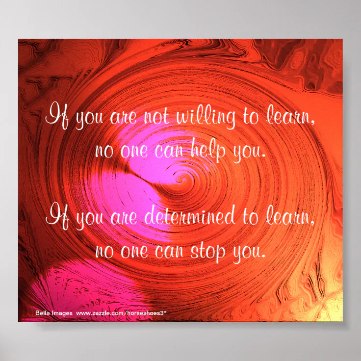 Determination - poster | Zazzle