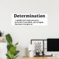 Determination Poster | Zazzle