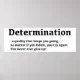 Determination Poster | Zazzle