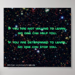 DETERMINATION POSTER! POSTER | Zazzle