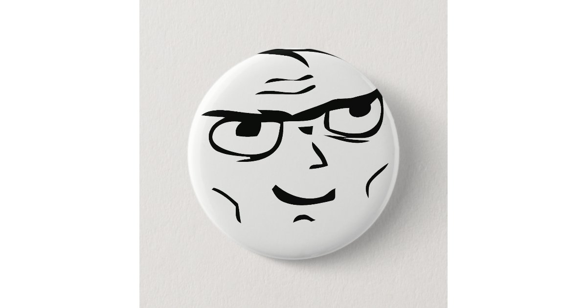 Determined Guy Meme - Pinback Button | Zazzle