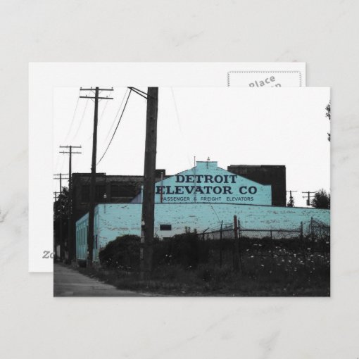 Detroit Downtown Postcard | Zazzle