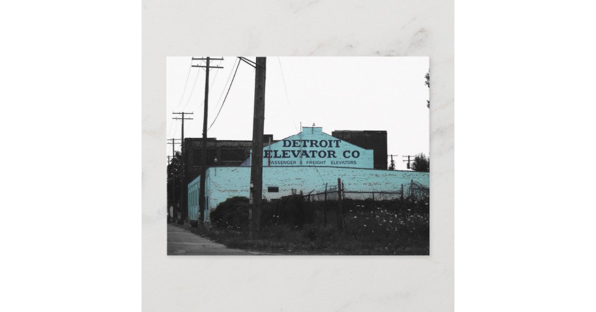 Detroit Downtown Postcard | Zazzle