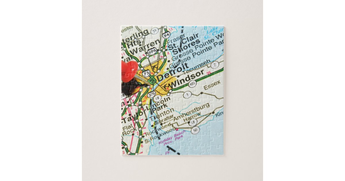 Detroit Jigsaw Puzzle | Zazzle