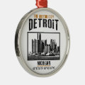 Detroit Metal Ornament | Zazzle