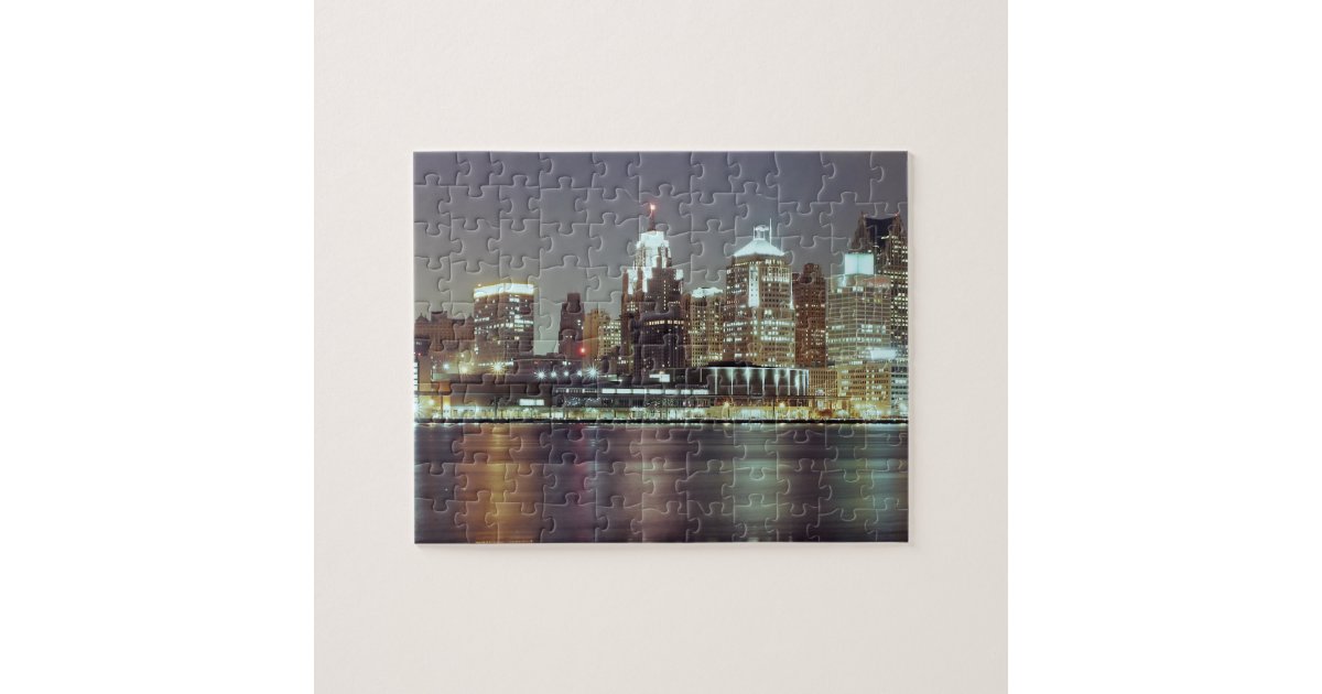 Detroit, Michigan Jigsaw Puzzle | Zazzle