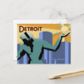 Detroit Postcard | Zazzle