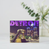 Detroit Postcard | Zazzle