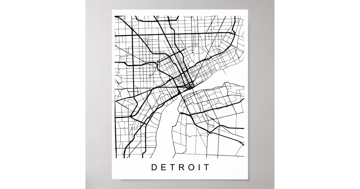 Detroit Poster | Zazzle