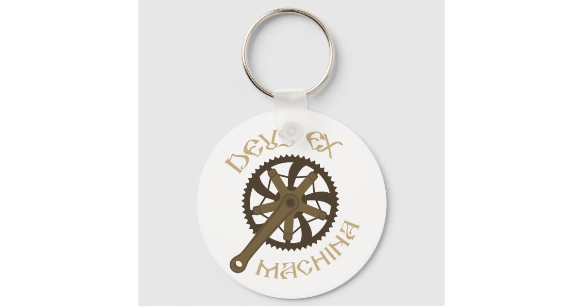 Deus ex machina keychain | Zazzle