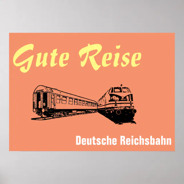 Deutsche Reichsbahn Poster | Zazzle