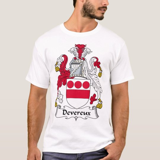 Devereux Family Crest T-Shirt | Zazzle.com