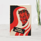 Devil Birthday Card | Zazzle