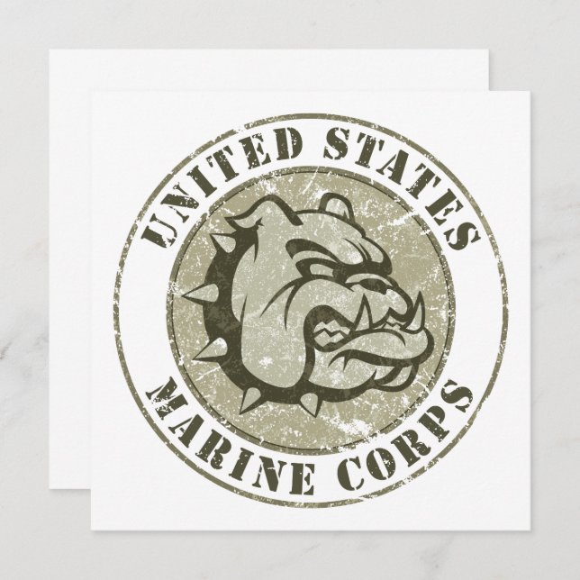 Usmc Devil Dog Drawing