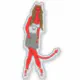 devil girl sticker | Zazzle