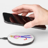 devil girl wireless charger | Zazzle