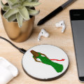 devil girl wireless charger | Zazzle