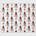 devil girl wrapping paper | Zazzle